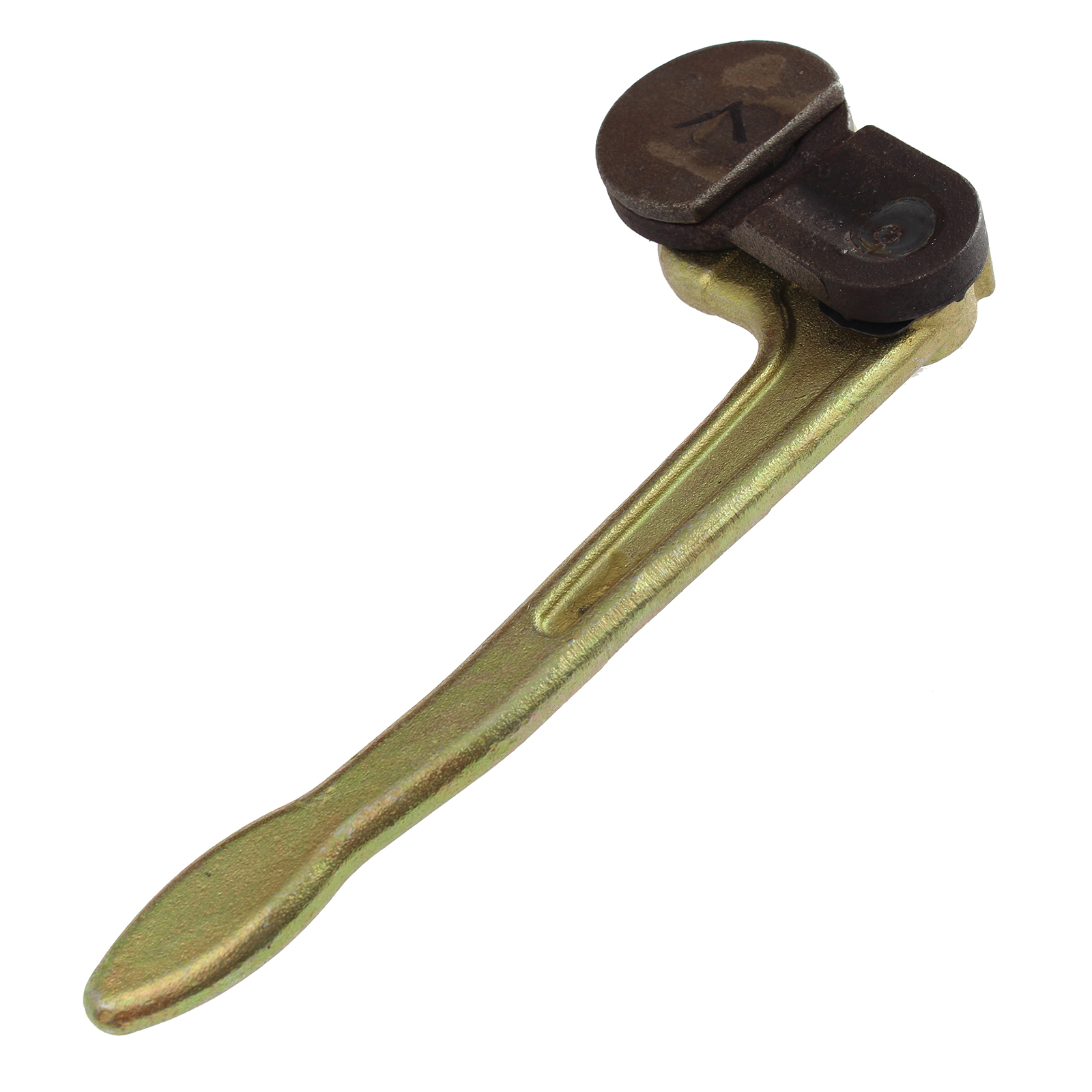 Tray side zinc plated latch + casting