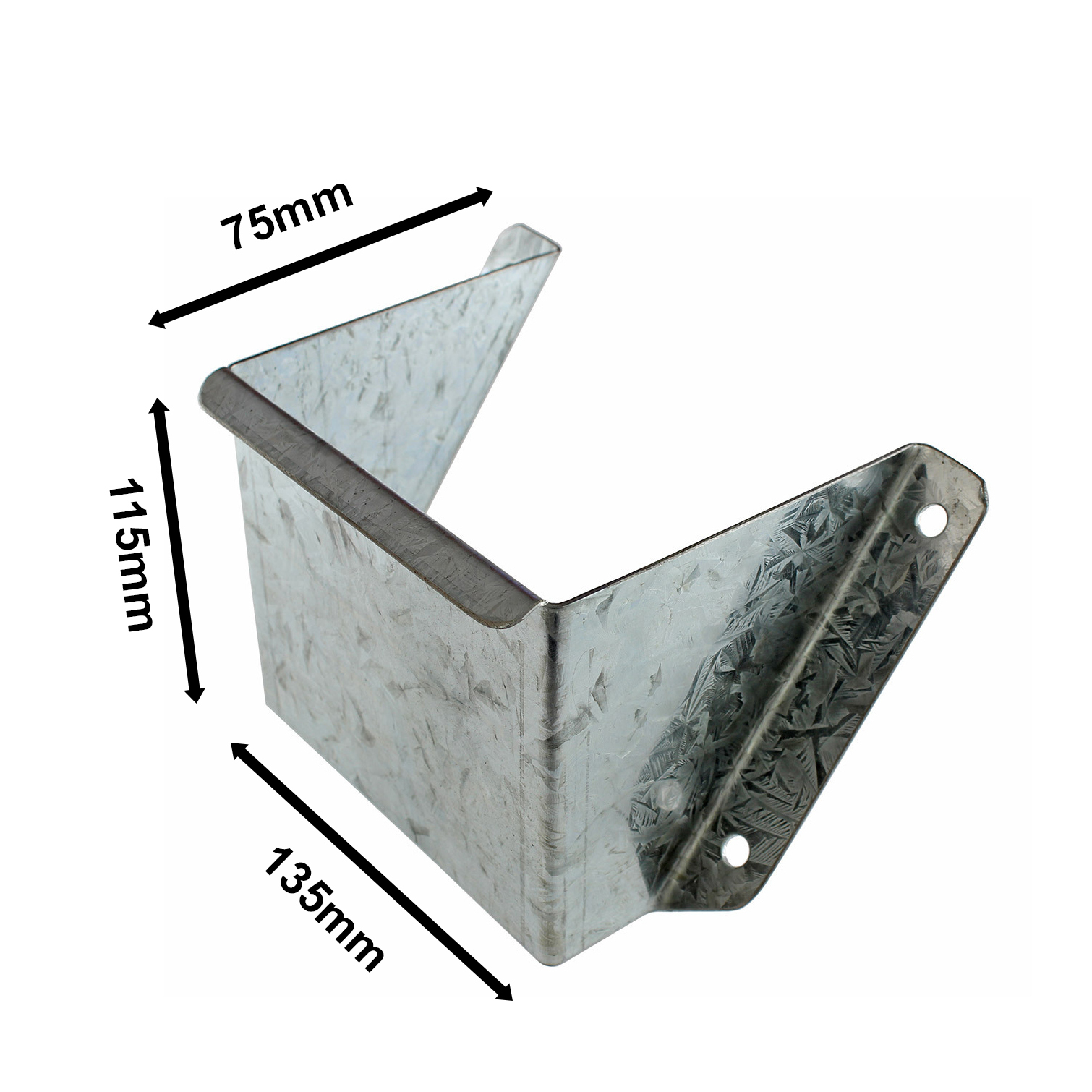 Wheel chock storage bracket