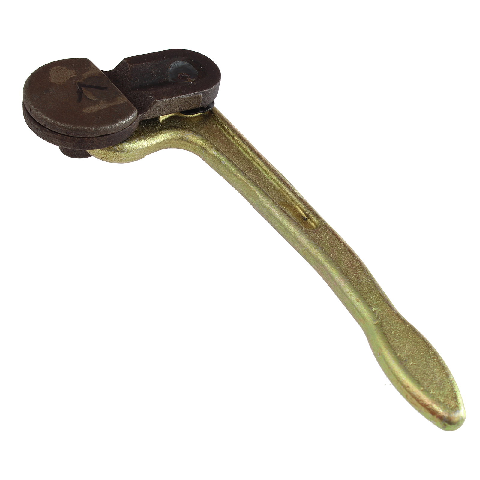 Tray side zinc plated latch + casting