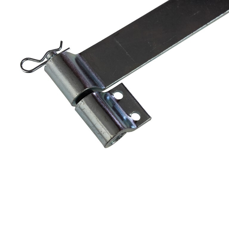 Ute tray hinge zinc plated bolt left handed 340mm long