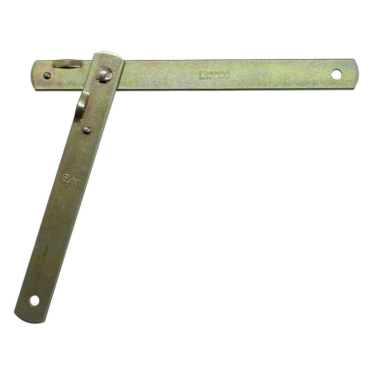 Lid Stay - card table stay chrome plate